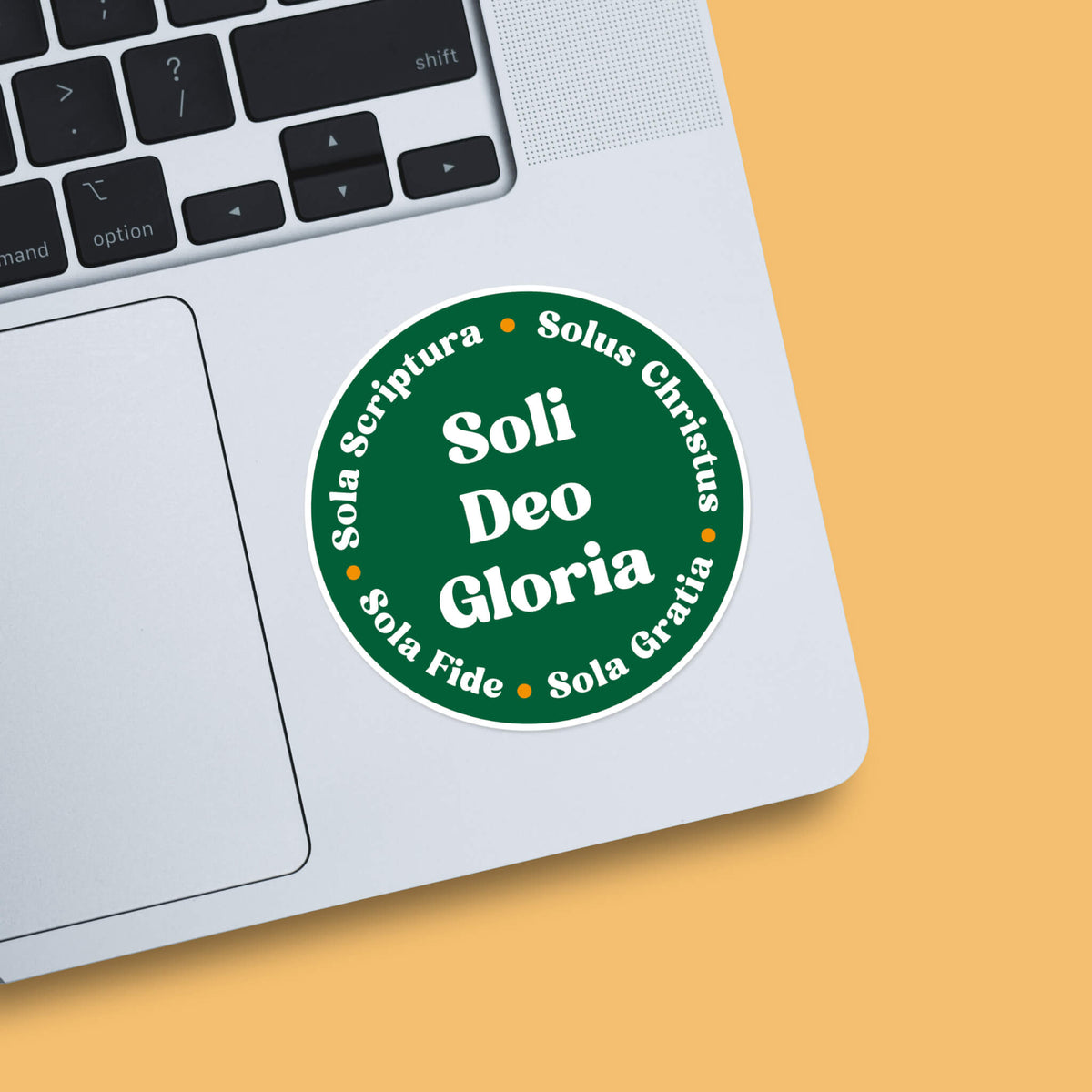 Five Solas Christian Sticker | By the Brook Creations