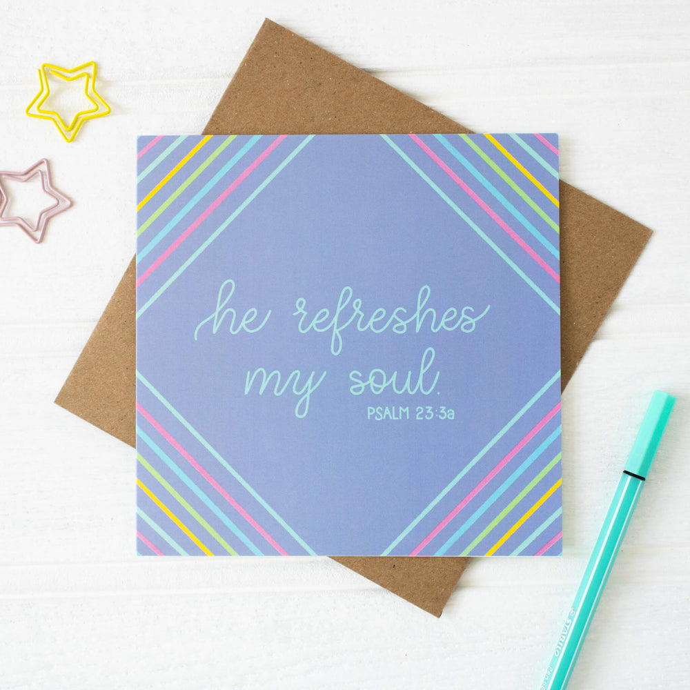 5 Ways God Sustains Us (from Psalm 23) | By the Brook Creations